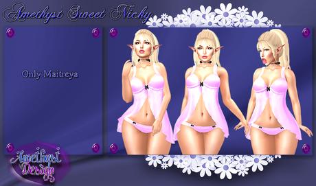 Second Life Marketplace - [AD] Amethyst Sweet Nicky